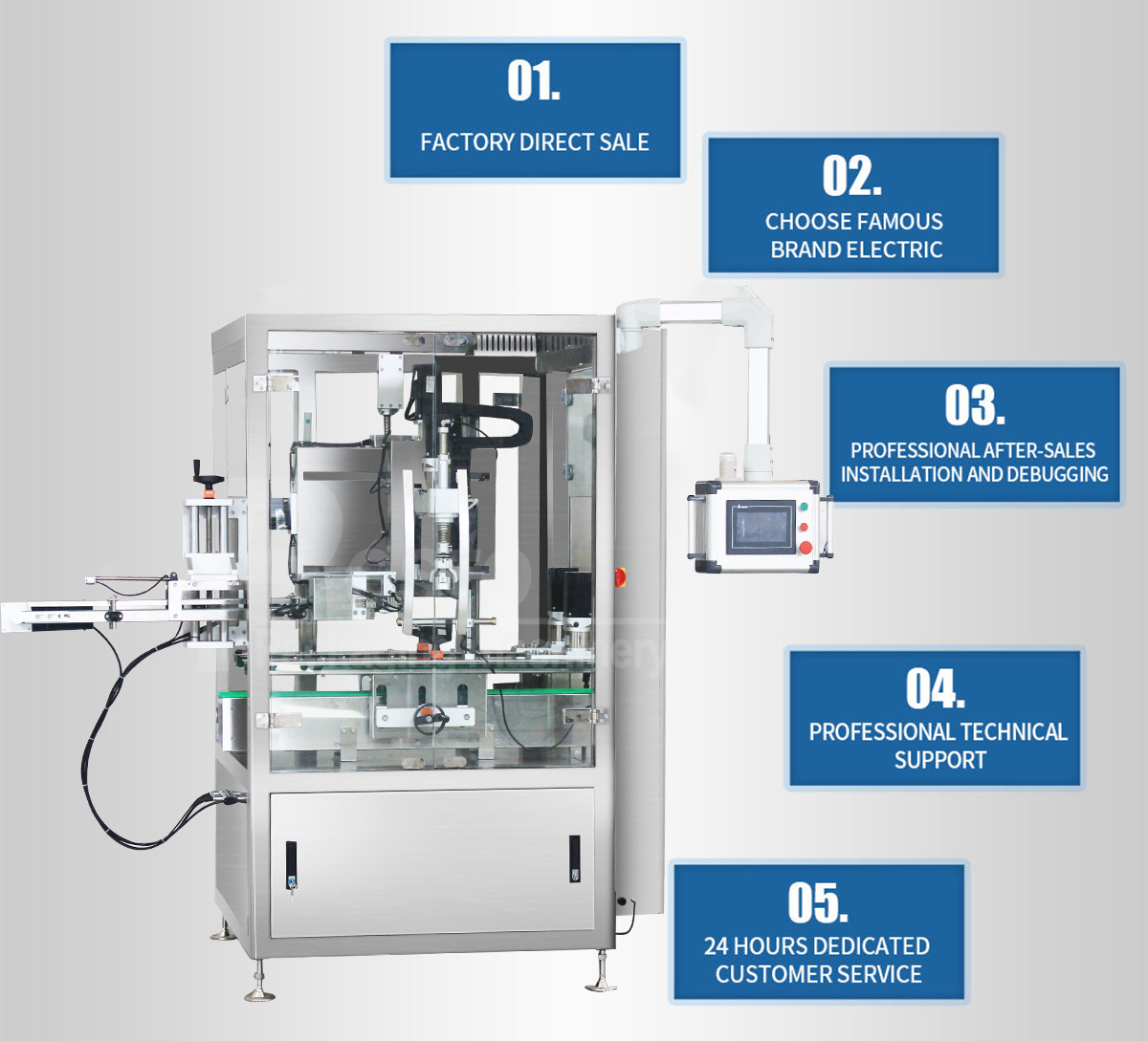 Servo Tracking Capping Machine Supplier & Manufacturer - PESTOPACK