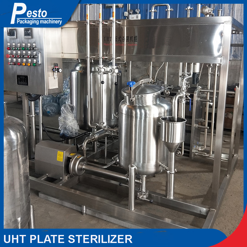 UHT Plate Sterilizer Sterilizing Machine For Beverage - PESTOPACK