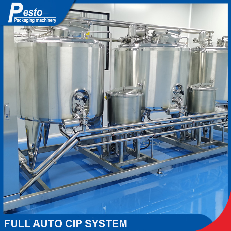Full Automatic CIP Sytem Cleaning Machine - PESTOPACK