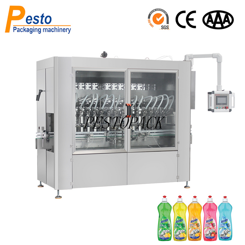 Máquina de llenado líquido de lavavajillas - Pestopack