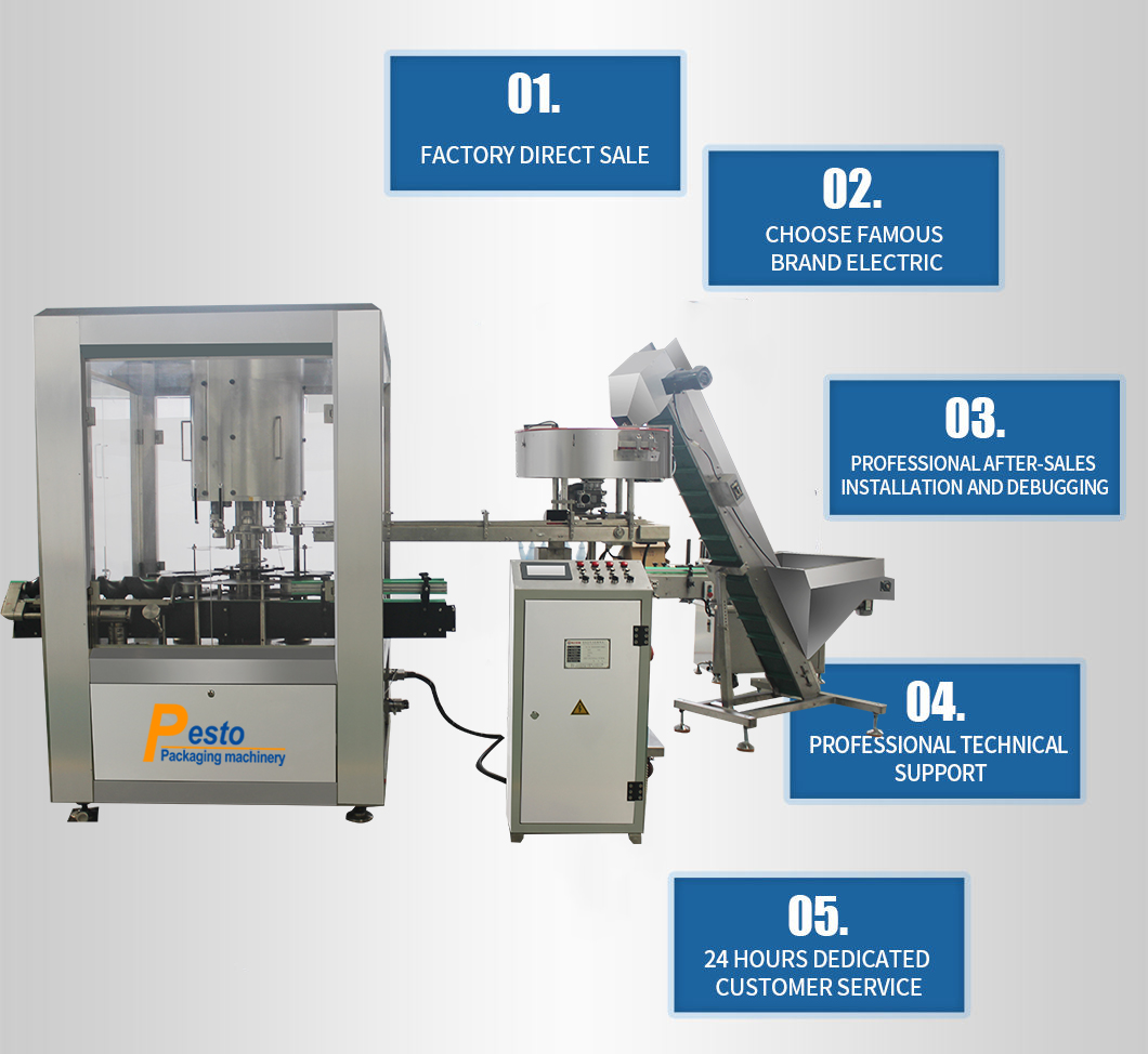 Rotary Capping Machine Manufacturer In China - PESTOPACK