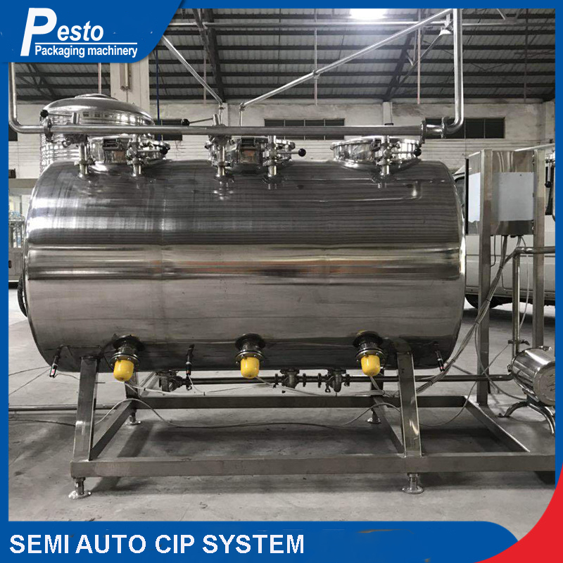 Semi Automatic CIP Sytem Cleaning Equipment - PESTOPACK