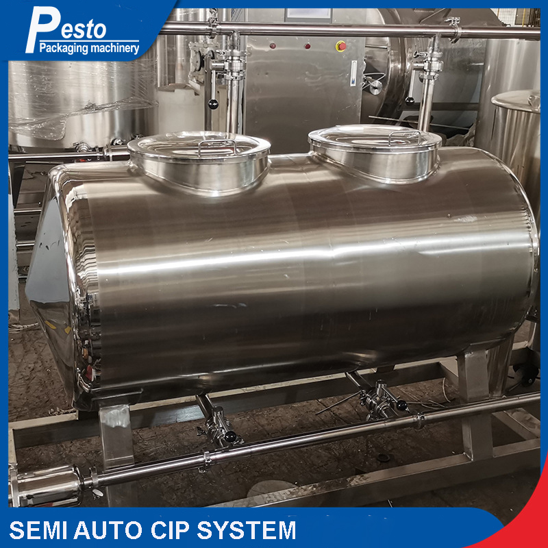 Semi Automatic CIP Sytem Cleaning Equipment - PESTOPACK